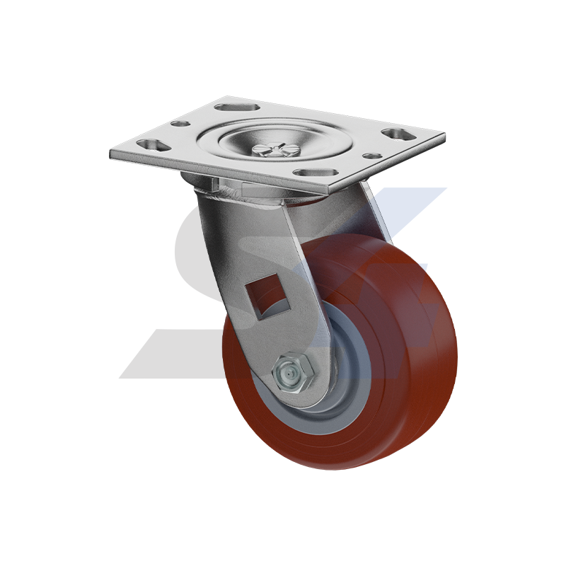 4 x 2" Zinc, Swivel Caster Top Plate Mount - C016.67B – Source 4 Industries