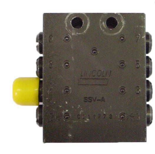 SSV Divider Valve w/ 8 Outlets W/ indicator pin | Source 4 Industries