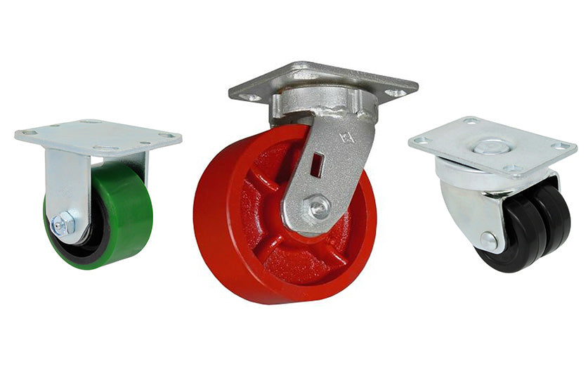 Types of Wheels: Rubber vs. Steel vs. Polyurethane Wheels - What's the – Source 4 Industries