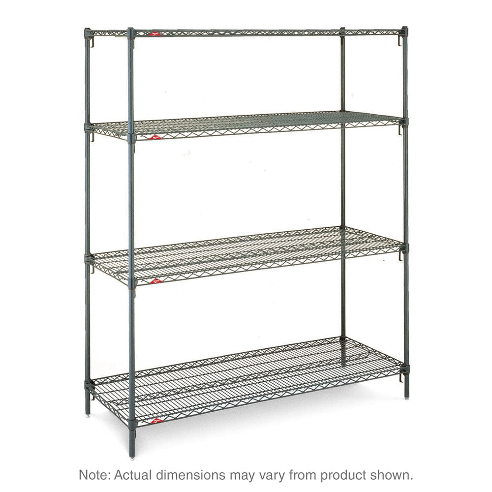 Metro - Super Adjustable Super Erecta 4-Shelf Industrial Wire Shelving ...