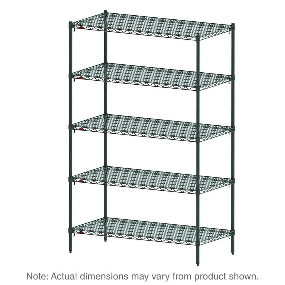 Metro - Super Adjustable Super Erecta 5-Shelf Industrial Wire Shelving ...