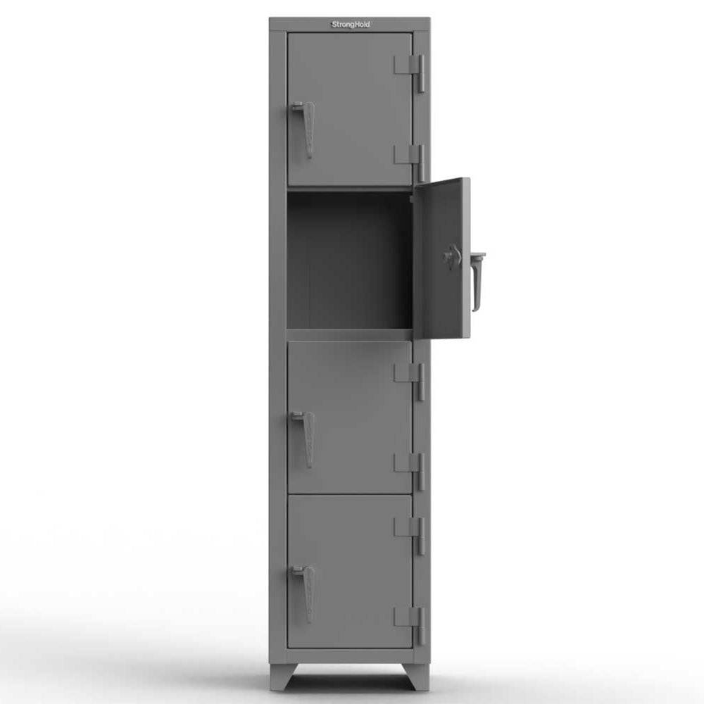 Extra Heavy Duty 14 GA 4-Tier Locker – Source 4 Industries
