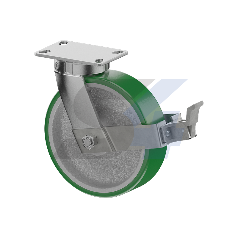10 x 3" Zinc, Kingpinless Swivel Caster with Face - C011.867 – Source 4 ...