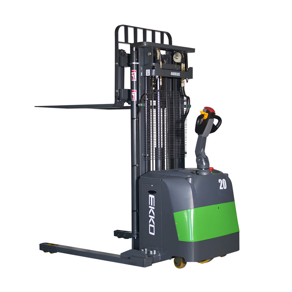 High-Reach Lithium Electric Straddle Stacker - EB20CS-LI – Source 4 ...