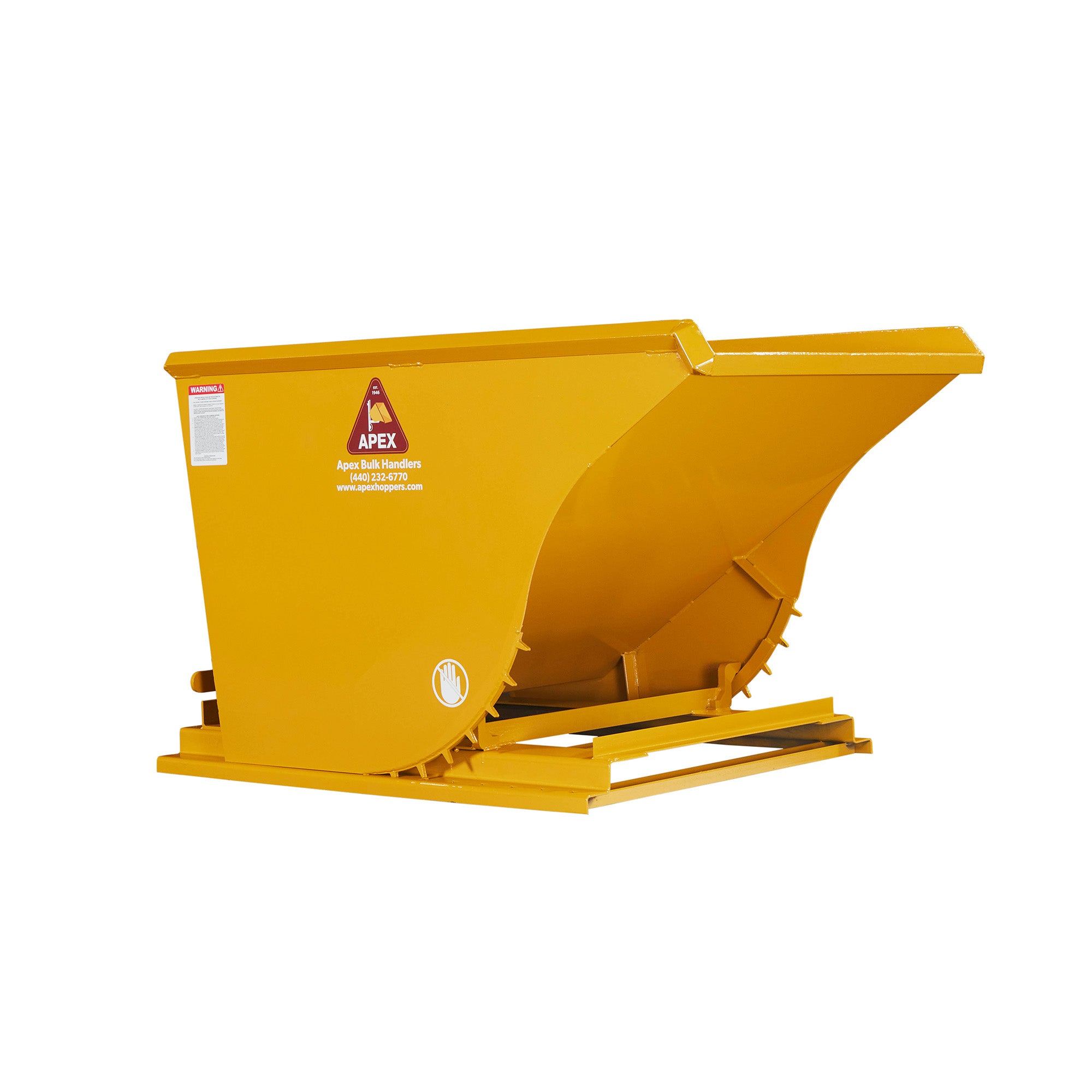 Heavy Duty Hopper - 2 Cubic Yards - 6,000 lbs Capacity – Source 4 ...