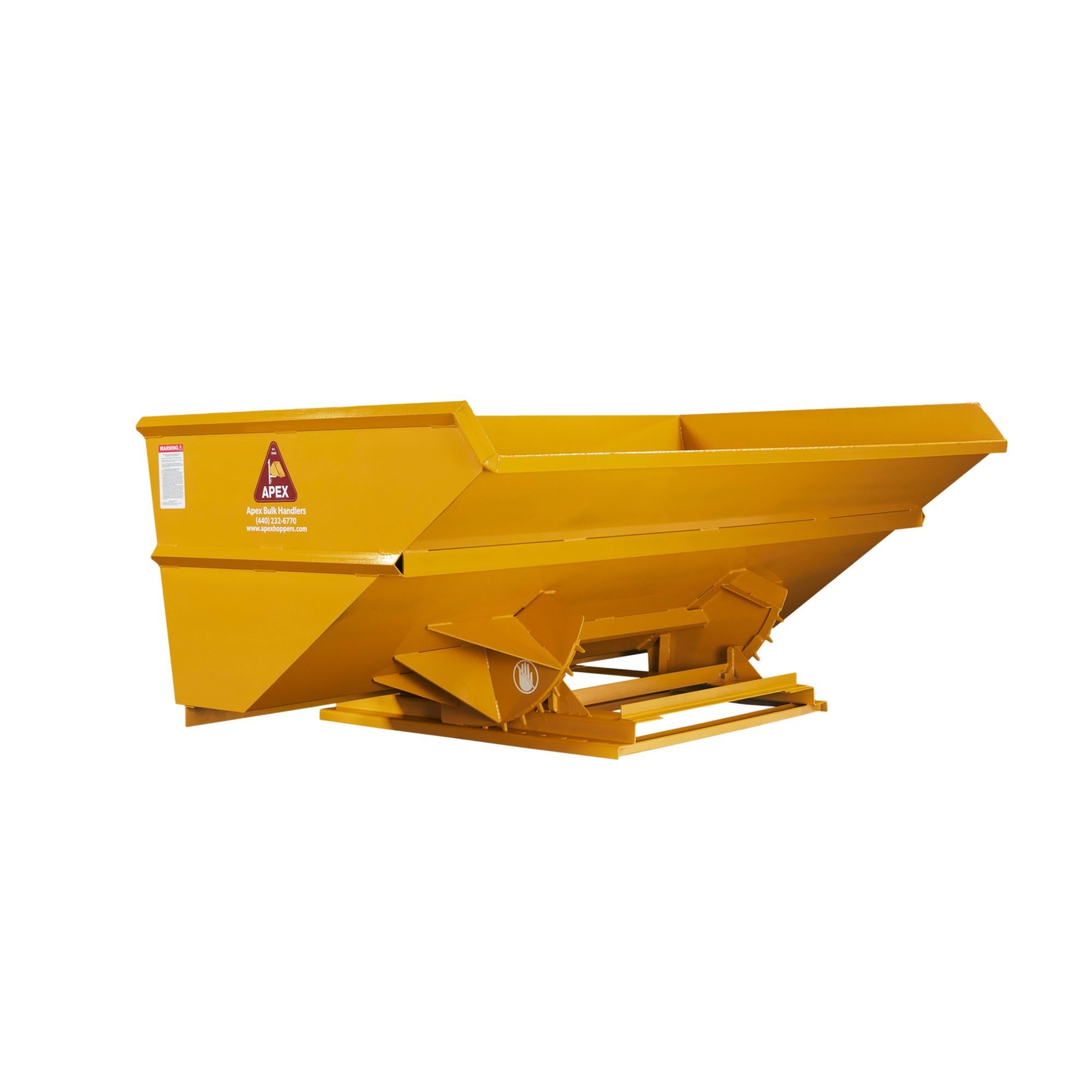 Heavy Duty Hopper - 5 Cubic Yards - 8,000 lbs Capacity – Source 4 ...