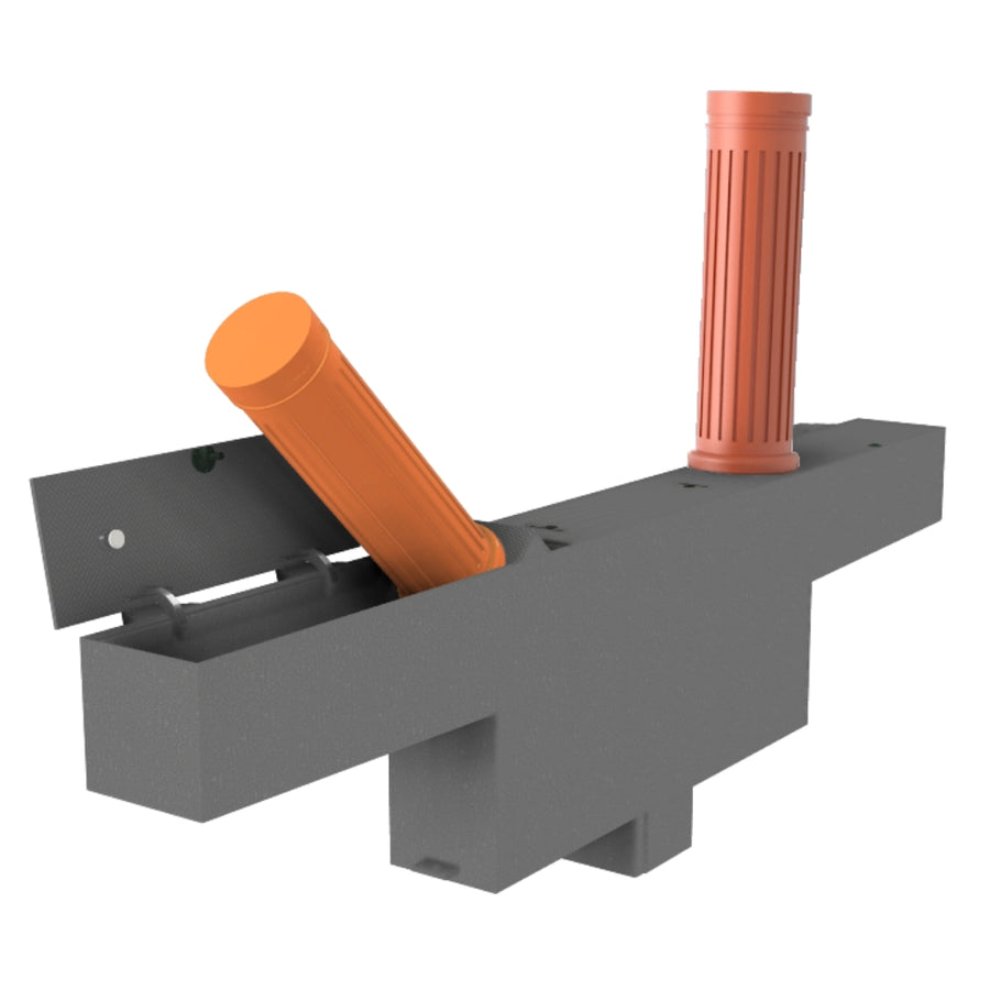 K12 Minuteman - Manually Retractable Bollard System – Source 4 Industries