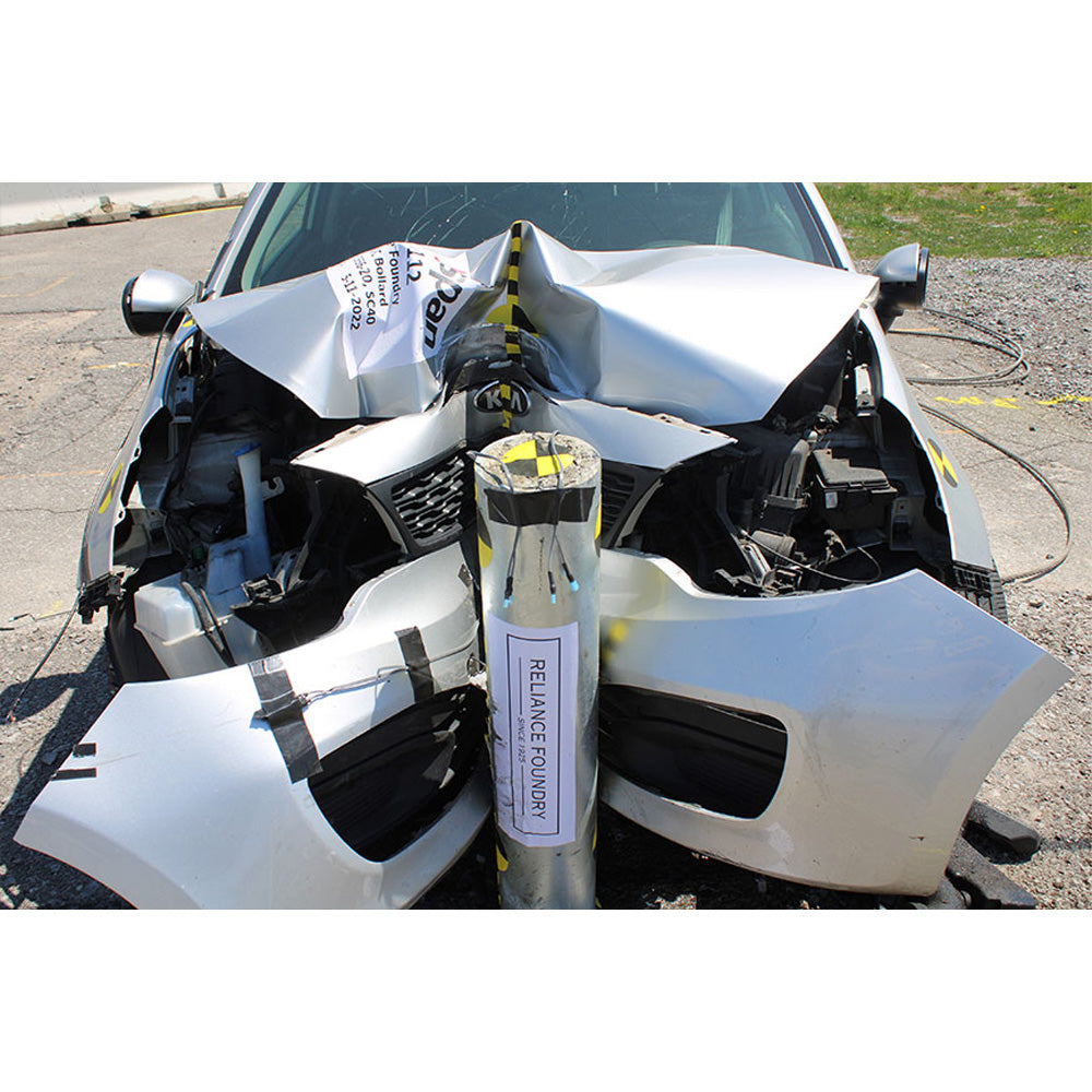 Halvard C40 Crash-Rated Bollard - R-1040-C40 – Source 4 Industries