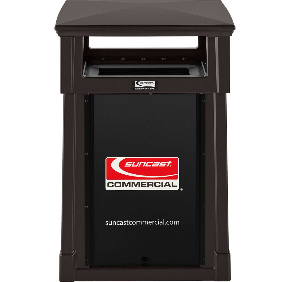 35 Gallon, Resin Customizable Garbage Can, With Covered Lid – Source 4 ...
