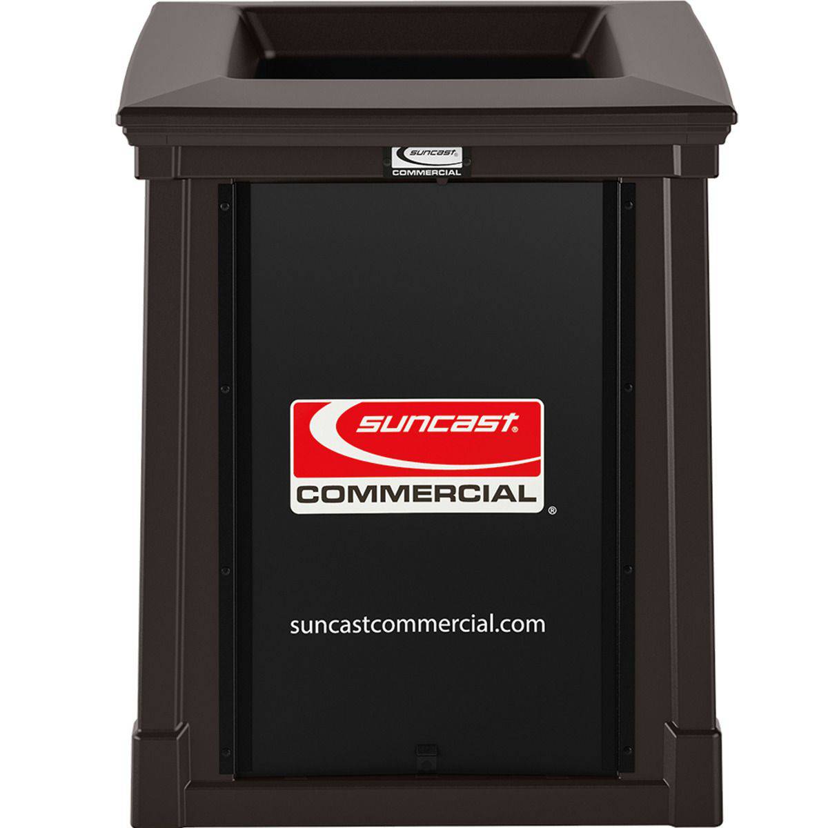 35 Gallon, Resin Customizable Garbage Can, With Open Lid – Source 4 ...