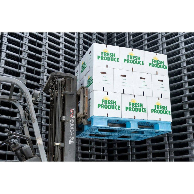 Blue Heavy Duty Pallet - FDA Approved - 40x48" - 900 lb Racking Capaci ...