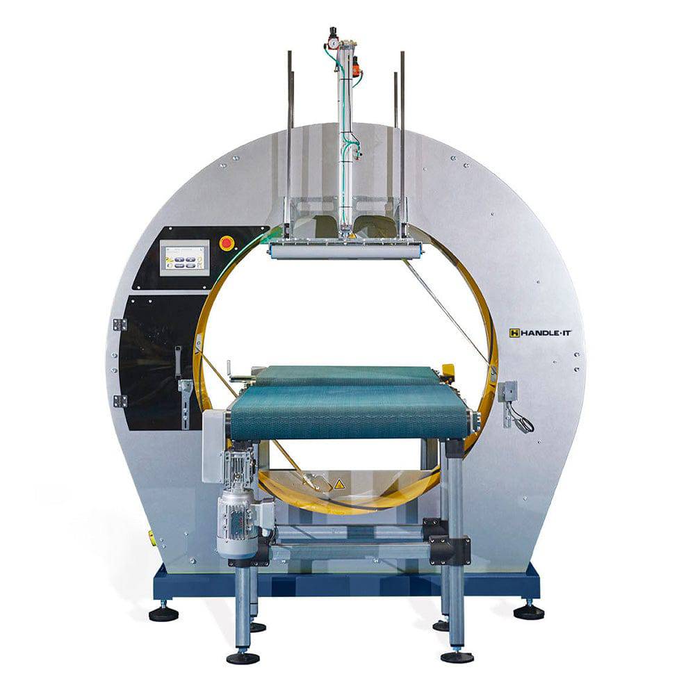 Handle-It® Mobile Stretch Wrap Machine | Mobile Pallet Wrapper – Source ...