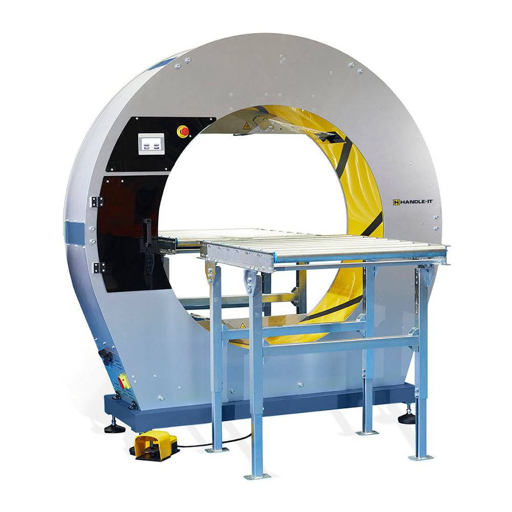 Handle-It® Mobile Stretch Wrap Machine | Mobile Pallet Wrapper – Source ...