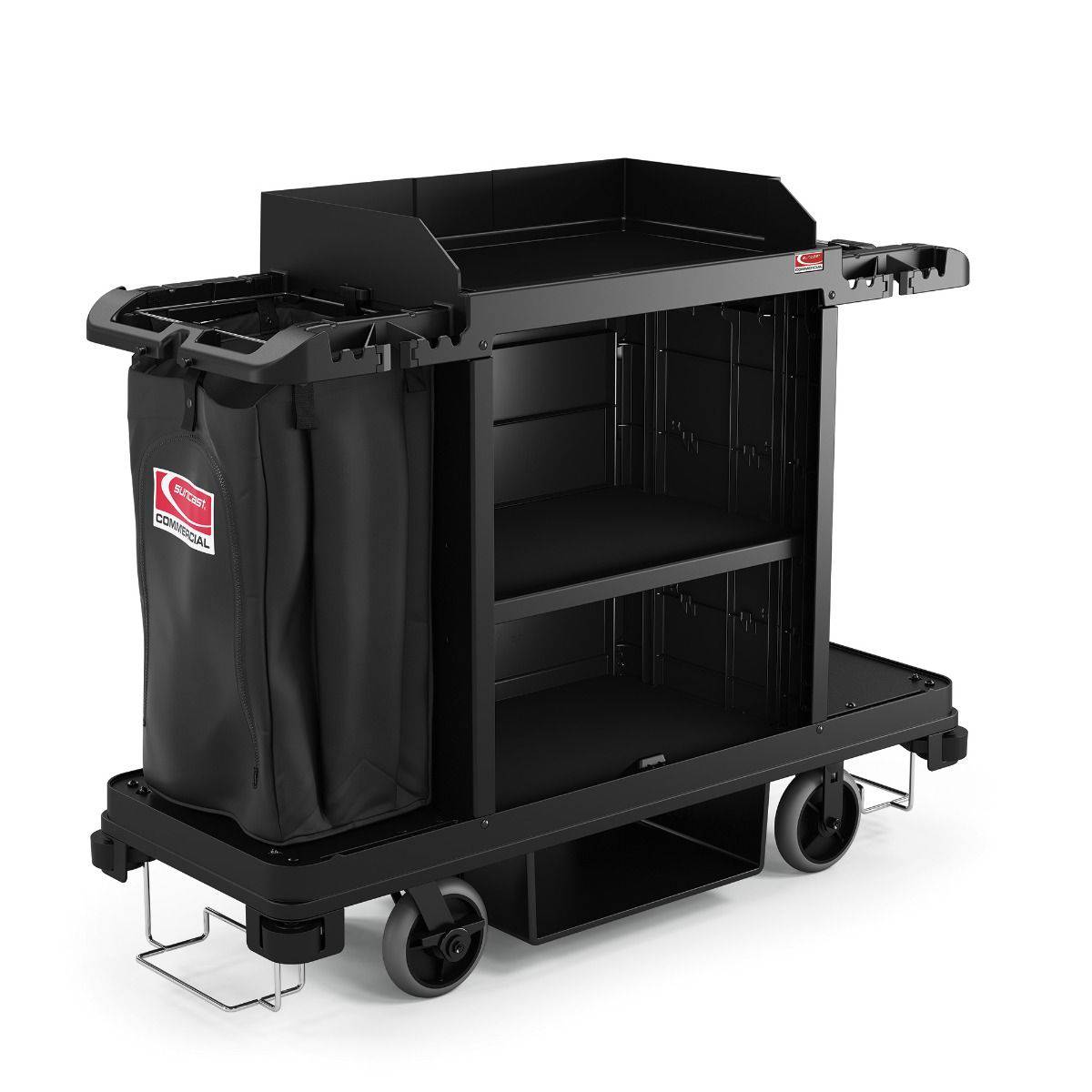 Standard Housekeeping Cart, Black – Source 4 Industries