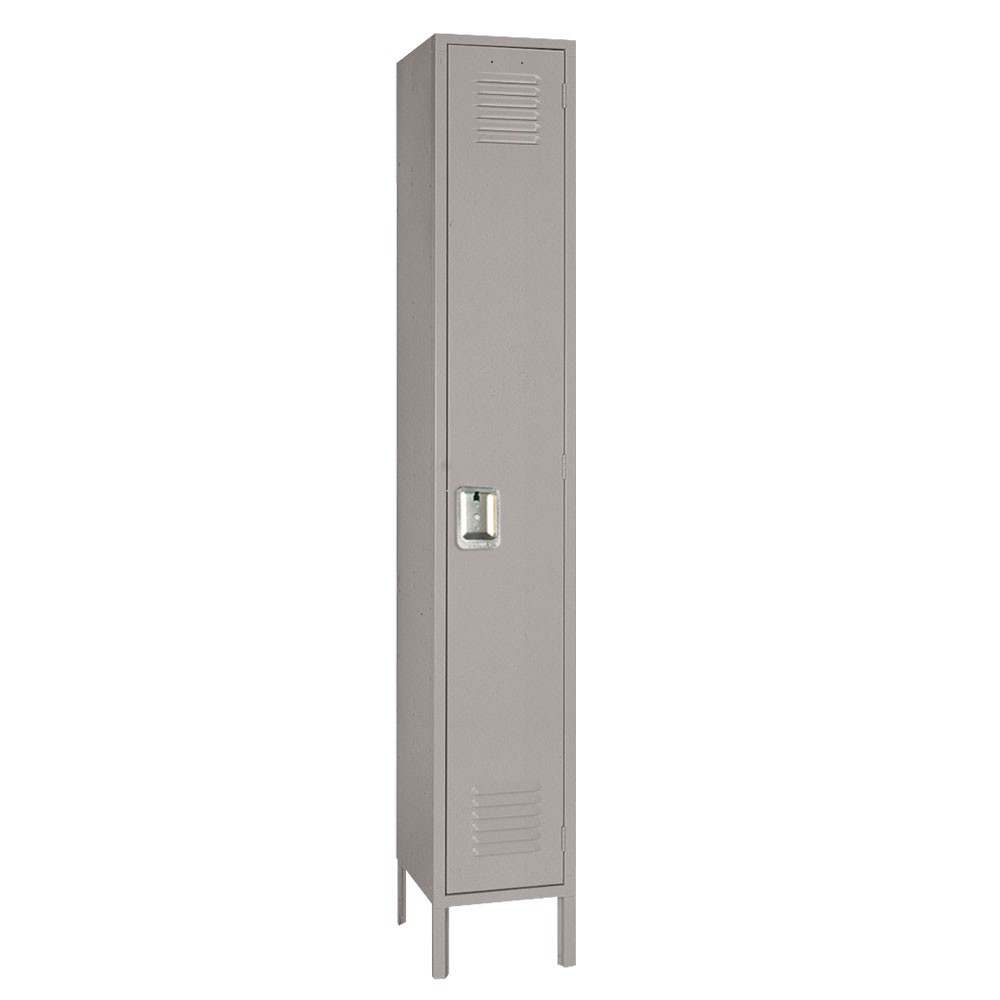 Single Tier Standard Metal Locker 1 Wide – Source 4 Industries