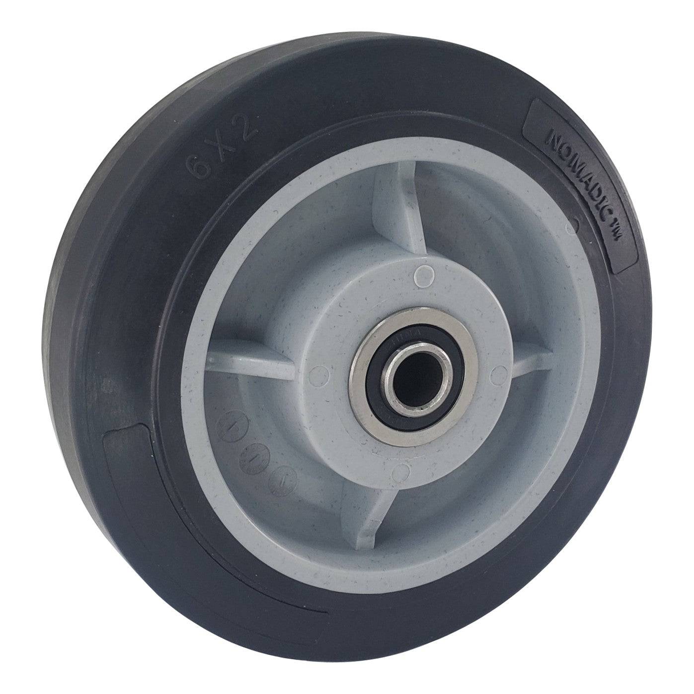 6" x 2" Nomadic Wheel - 600 lbs. capacity – Source 4 Industries