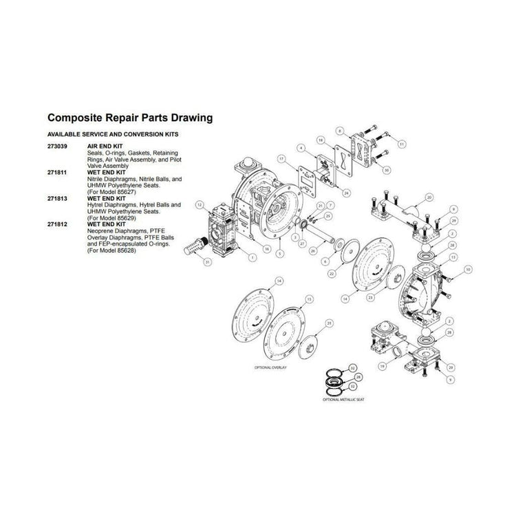Lincoln Pump Repair Kits & Parts | Lubrication Pump Parts – Source 4 ...