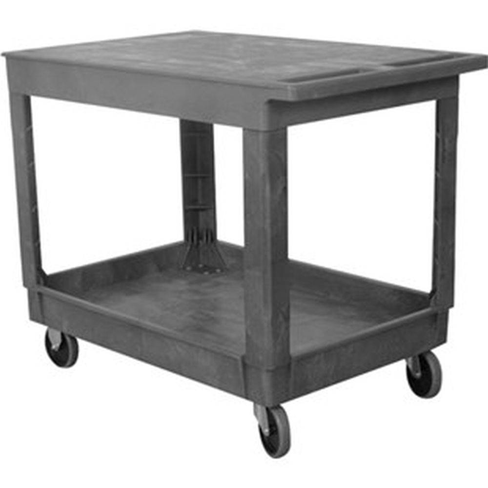 Wesco Standard Plastic Flat Top Service Cart - 500 lbs Capacity ...