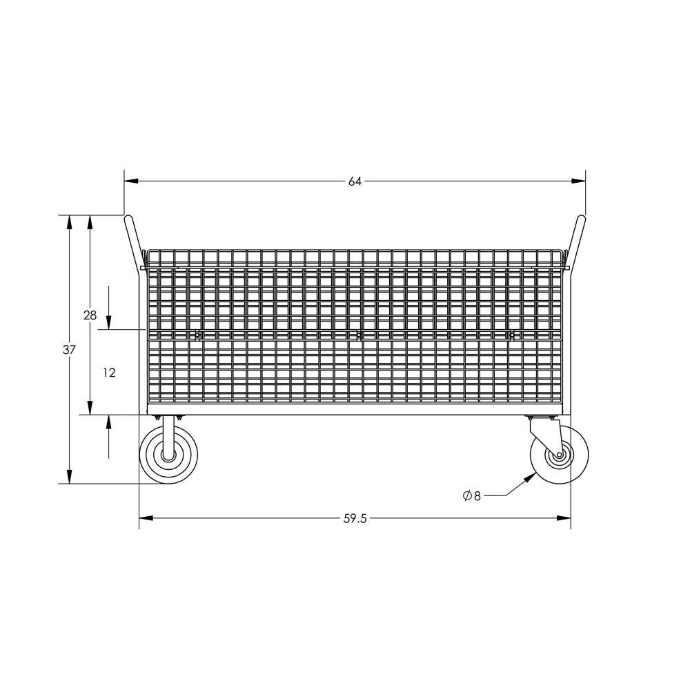 Valley Craft Platform Cage Carts – Source 4 Industries