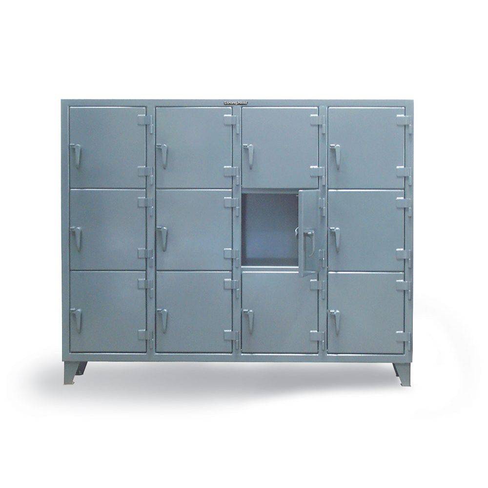 Triple-Tier Industrial Locker with Multiple Compartments – Source 4 ...