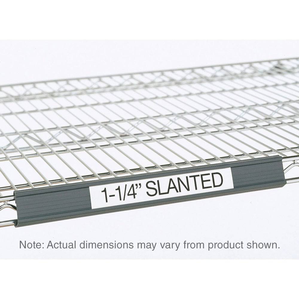 Metro Super Erecta Slanted Label Holder, Gray – Source 4 Industries
