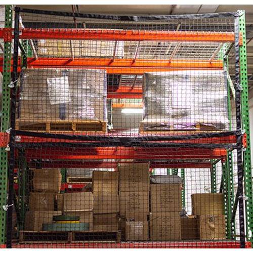 Modular Pallet Rack Safety Netting - Standard/J-Hook Attachments ...