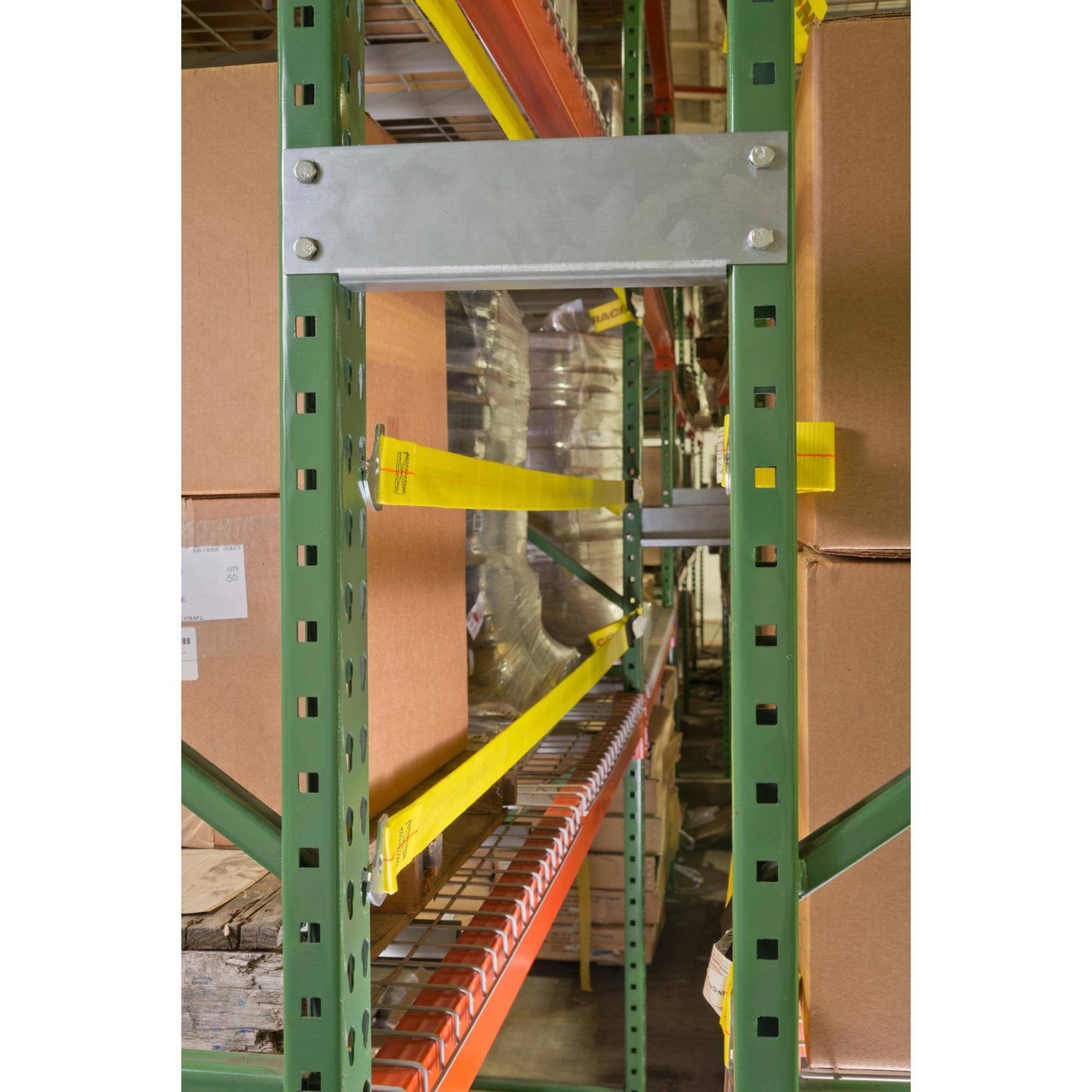 Pallet Rack Safety Straps - Standard/J-Hook Attachments – Source 4 ...