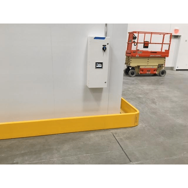 12" Tall Floor-Mounted Barrier (3 - 10 ft. Long) – Source 4 Industries