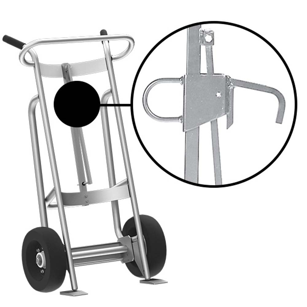Valley Craft Aluminum 2-Wheel Drum Hand Trucks | Source 4 Industries