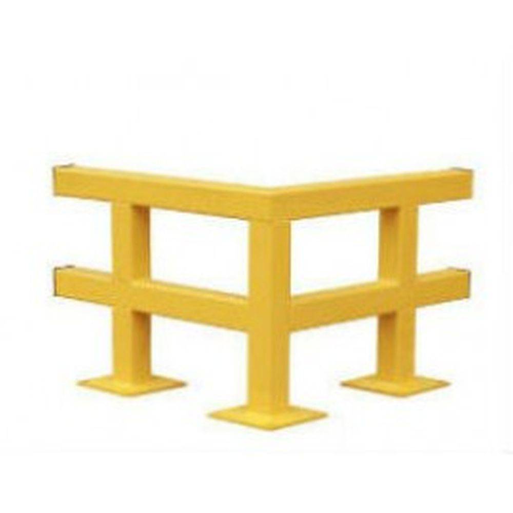 Double Square Rail Corner Guard 29.5"H – Source 4 Industries