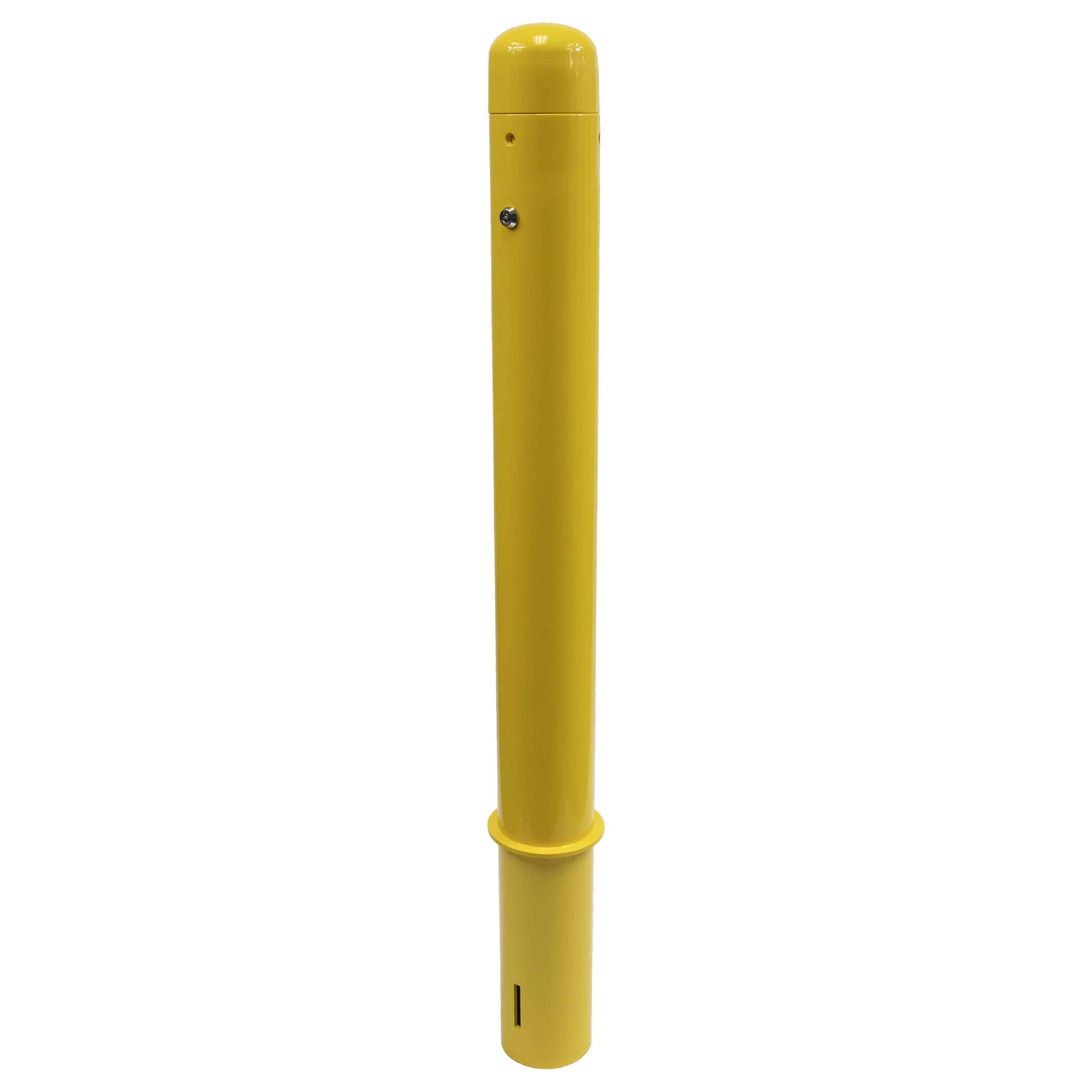4" Carbon Steel Internal Locking Removable Bollard with Embedment ...