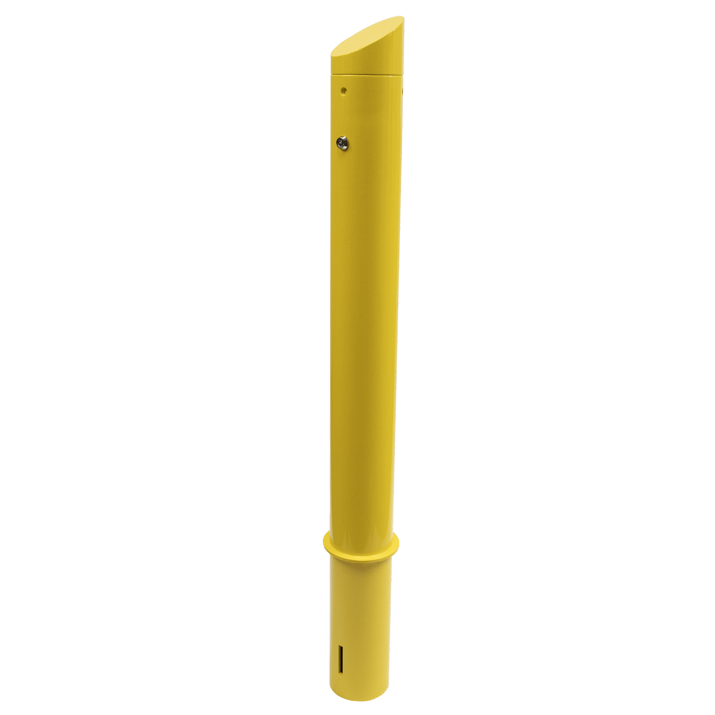 4" Carbon Steel Internal Locking Removable Bollard with Embedment Slee ...