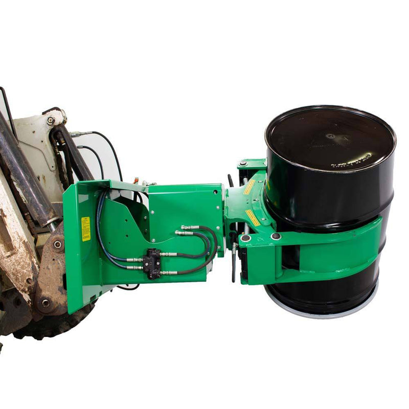 Valley Craft Drum Clamp & Rotate Powered Skid Steer Attachment – Source ...