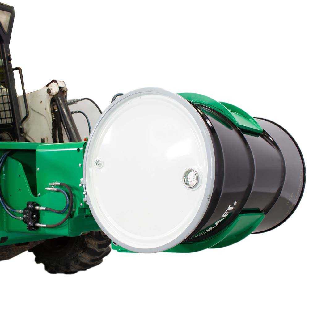 Valley Craft Drum Clamp & Rotate Powered Skid Steer Attachment – Source ...
