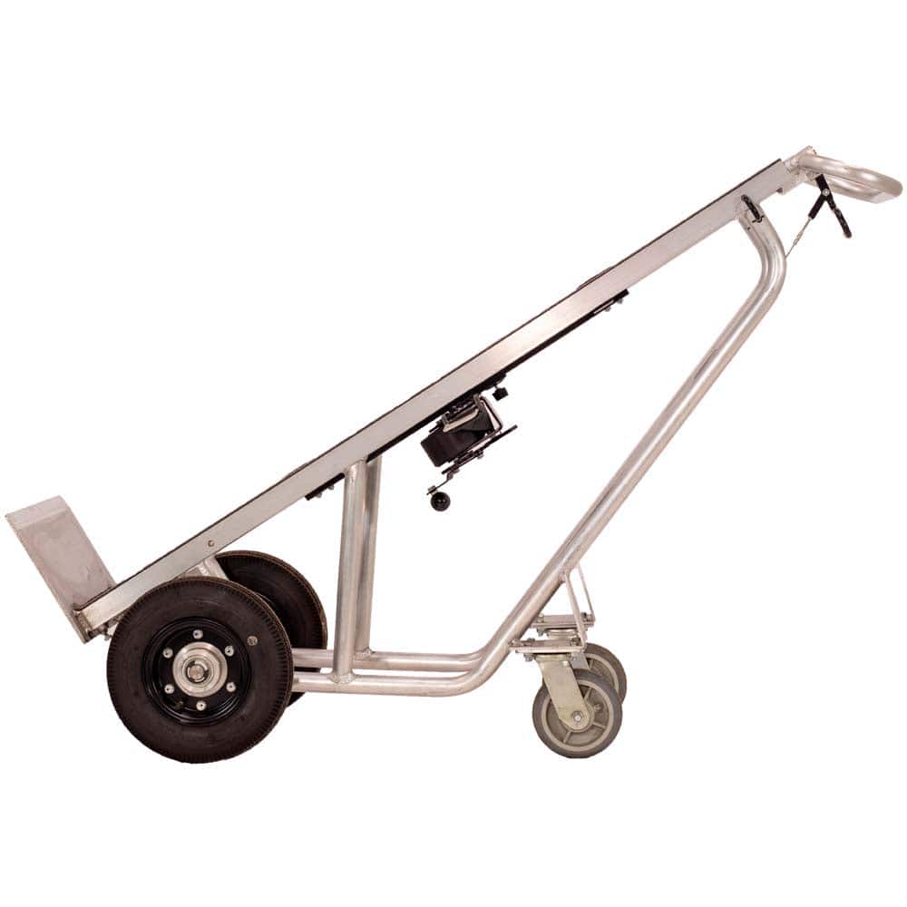 Valley Craft 4-Wheel Deluxe Commercial Hand Trucks, Spring-Loaded Fram ...