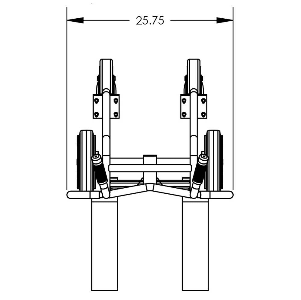 Valley Craft 4-Wheel Pallet Hand Trucks – Source 4 Industries